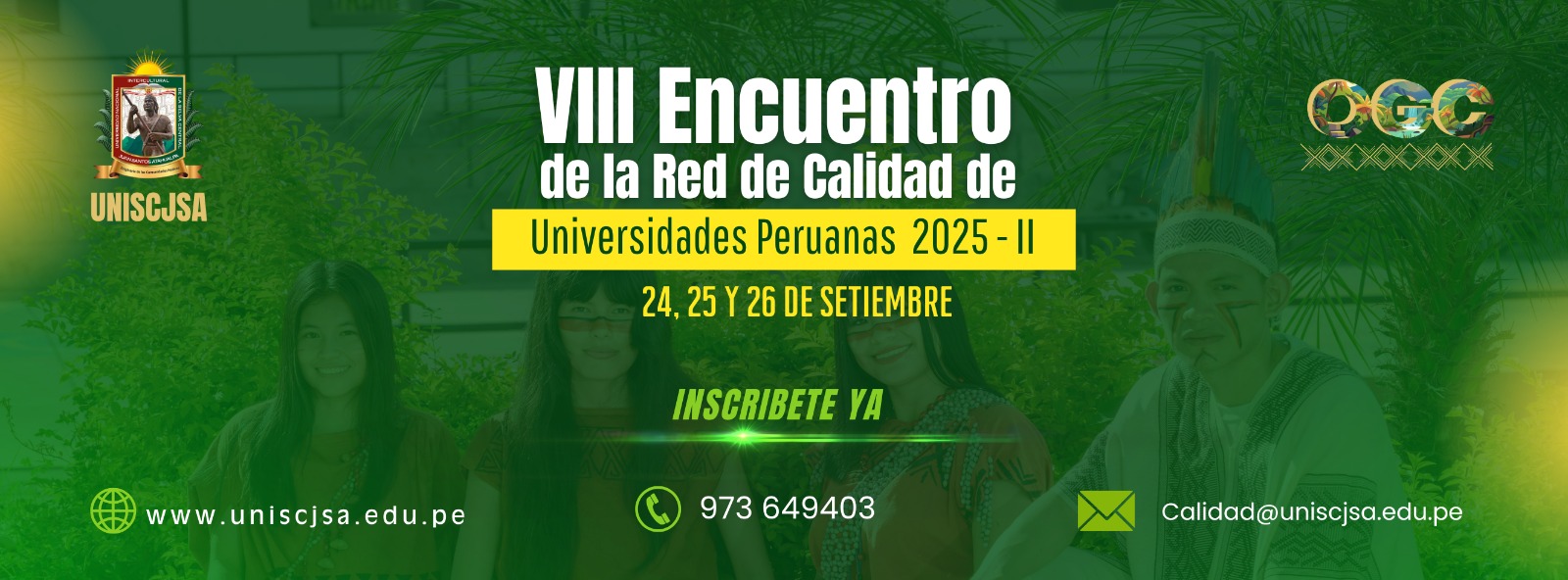 VII ENCUENTRO DE LA RED DE CALIDAD DE UNIVERSIDAD PERUANAS 2025-II ...
